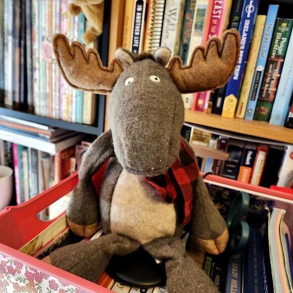 Toys | Vintage Hallmark Broose The Moose 16 Stuffed Plush Rodney ...